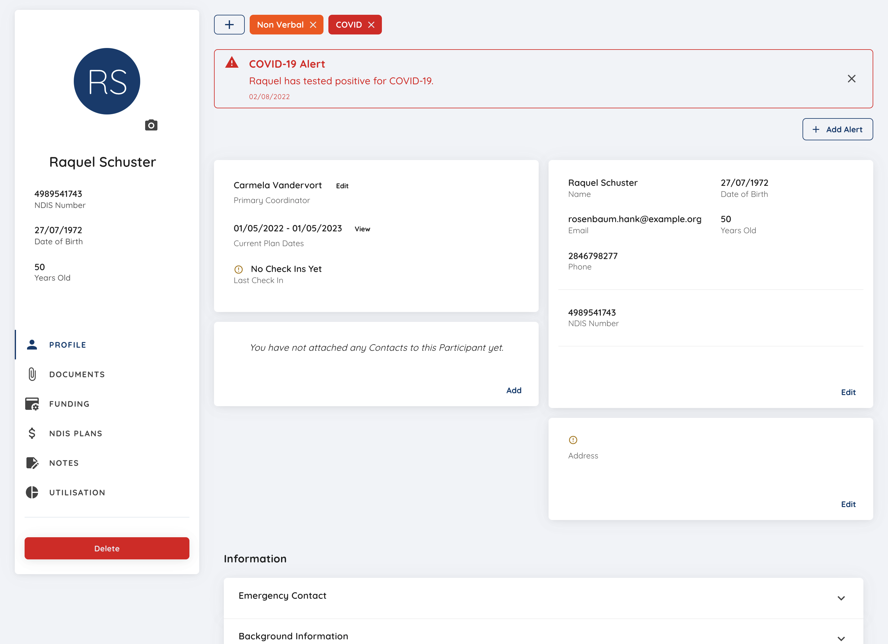 Participant Information